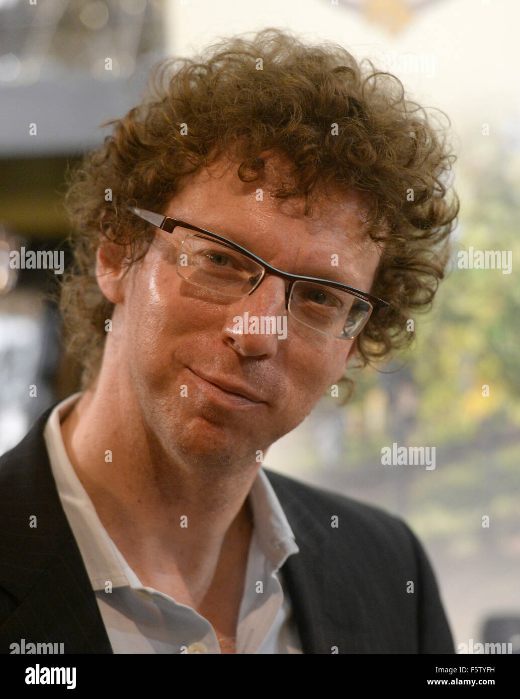 Prague, Czech Republic. 09th Nov, 2015. Dutch writer and journalist ...