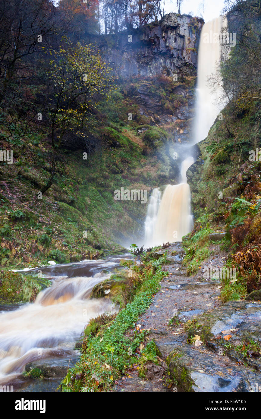 Pistyll rhaeadr waterfall hi-res stock photography and images - Alamy