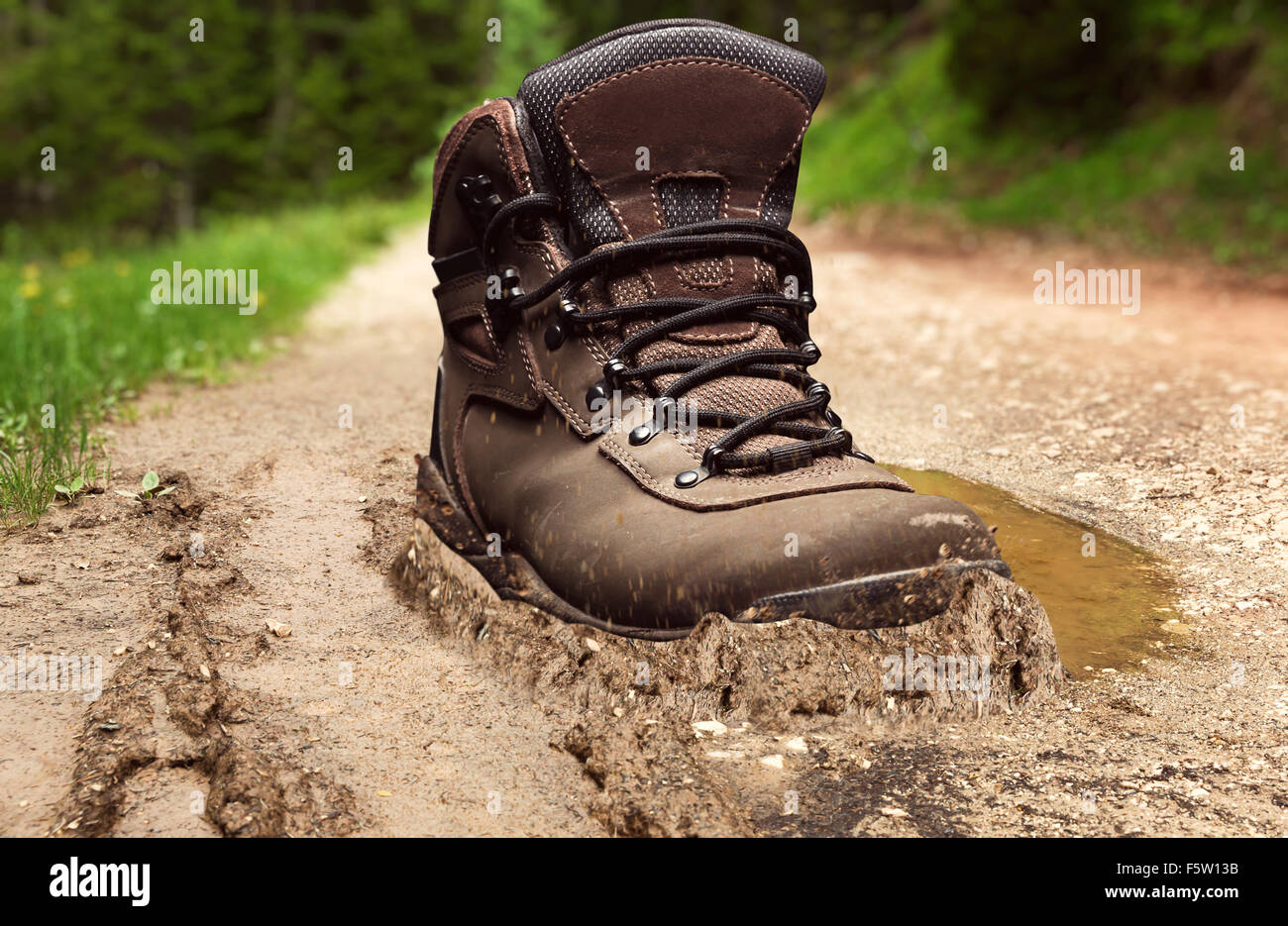 Tracking shoes hi-res stock photography and images - Alamy