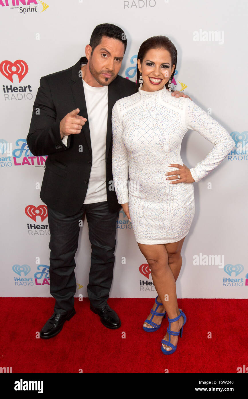 Miami, Florida, USA. 7th Nov, 2015. Radio personalities JOHN MUSA and ...