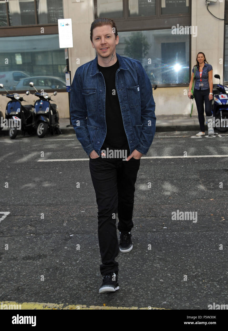 Professor Green at The BBC Featuring: Professor Green Where: London ...