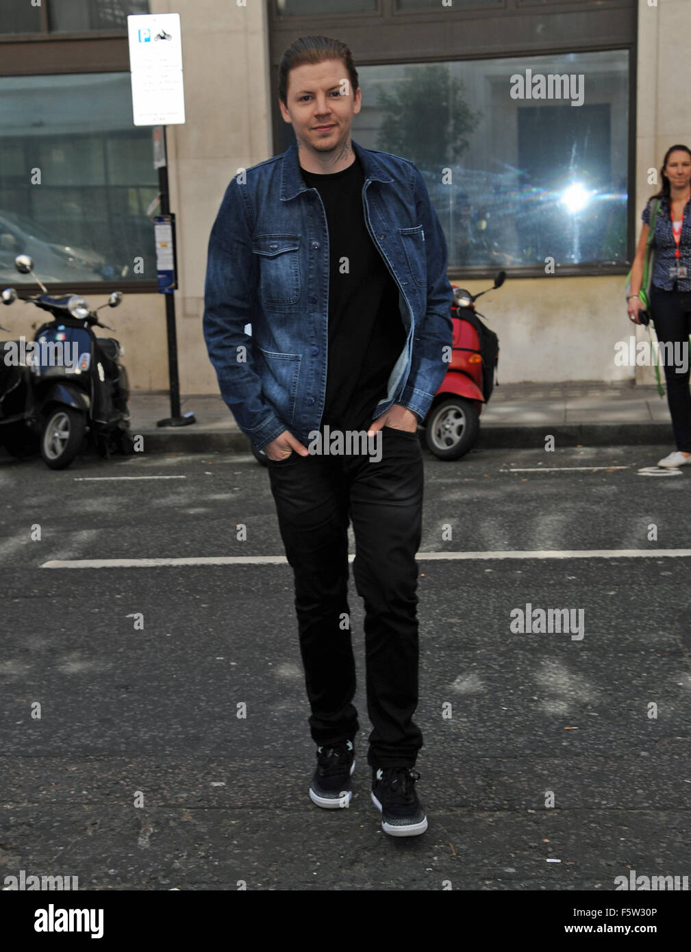 Professor Green at The BBC Featuring: Professor Green Where: London ...