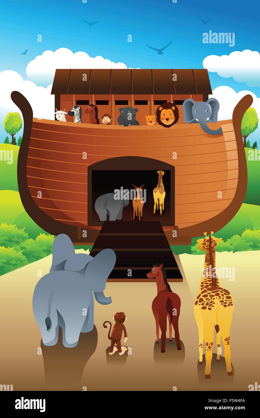 Noahs ark clipart hi-res stock photography and images - Alamy