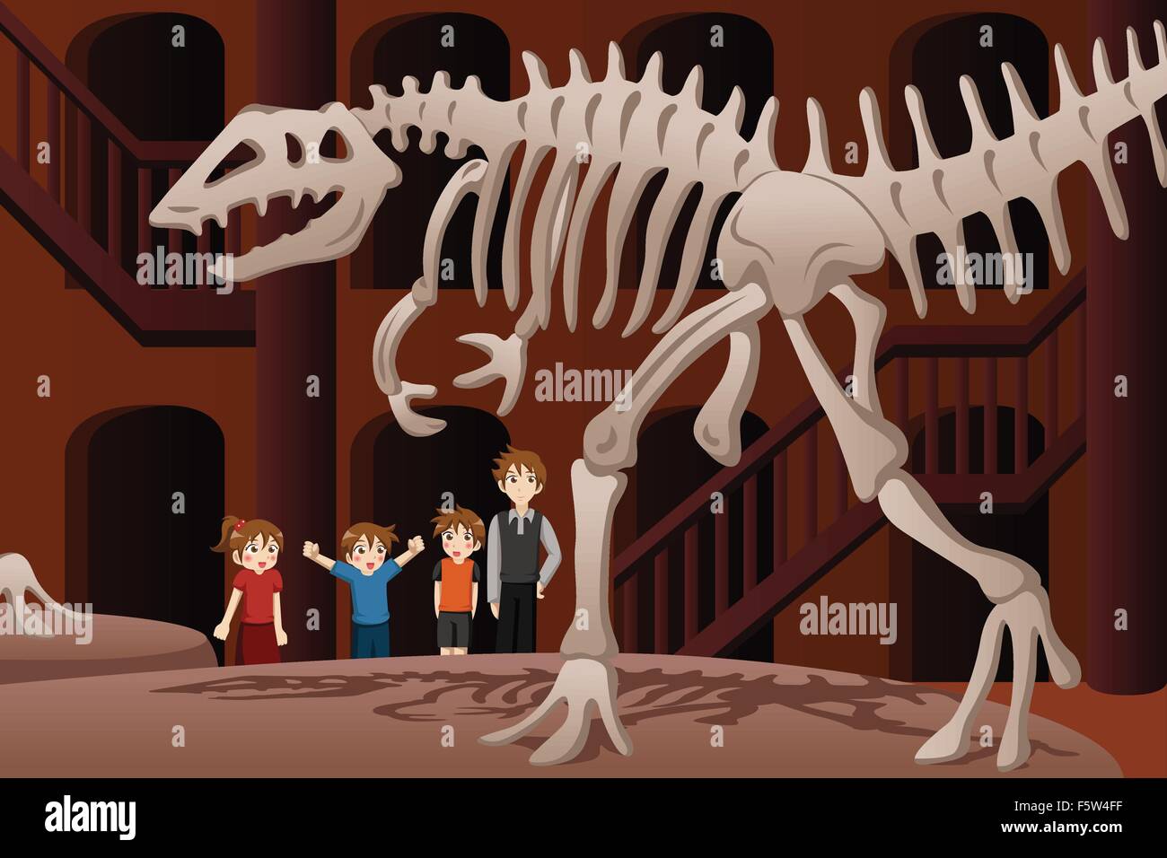 School art exhibition cartoon hi-res stock photography and images - Alamy