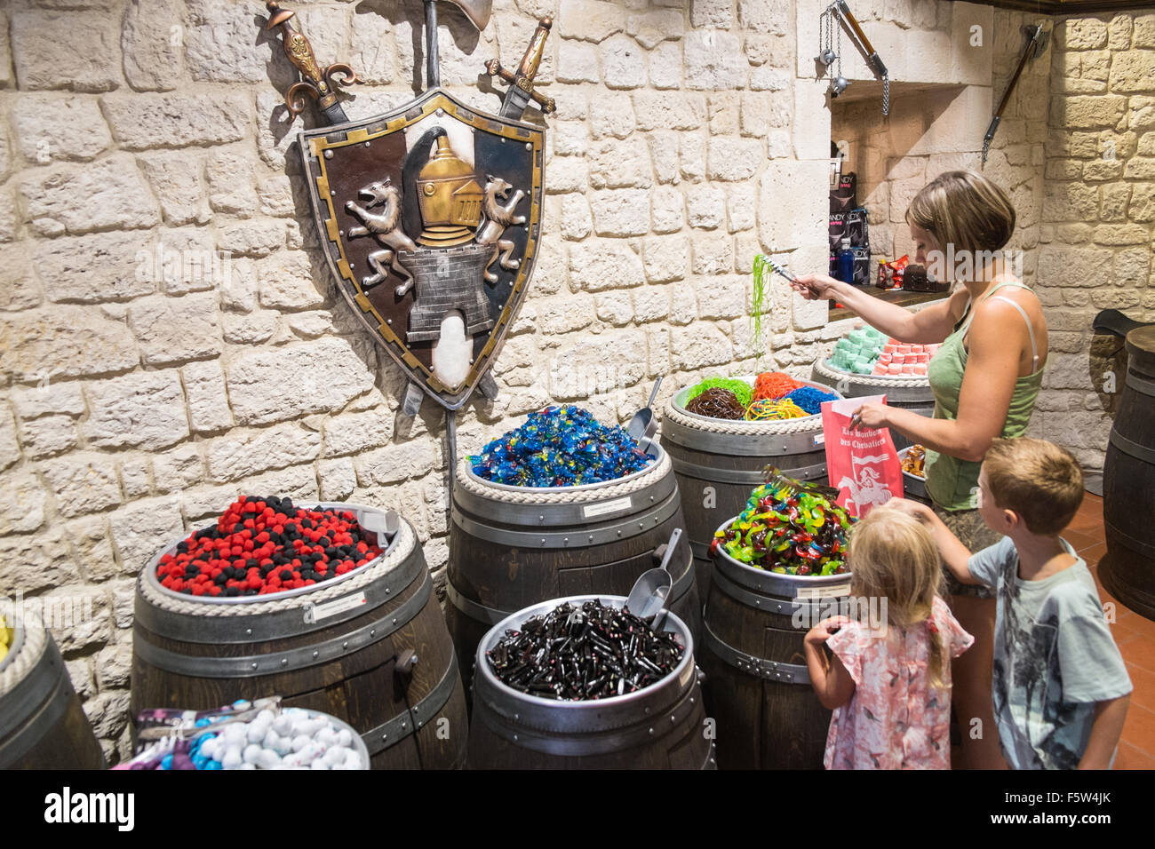 Castle with candy hi-res stock photography and images - Alamy