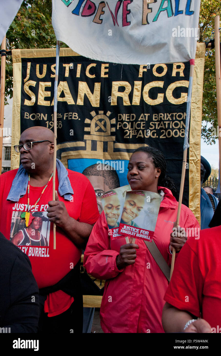 Friends and families of those who Died in Police Custody march trough ...