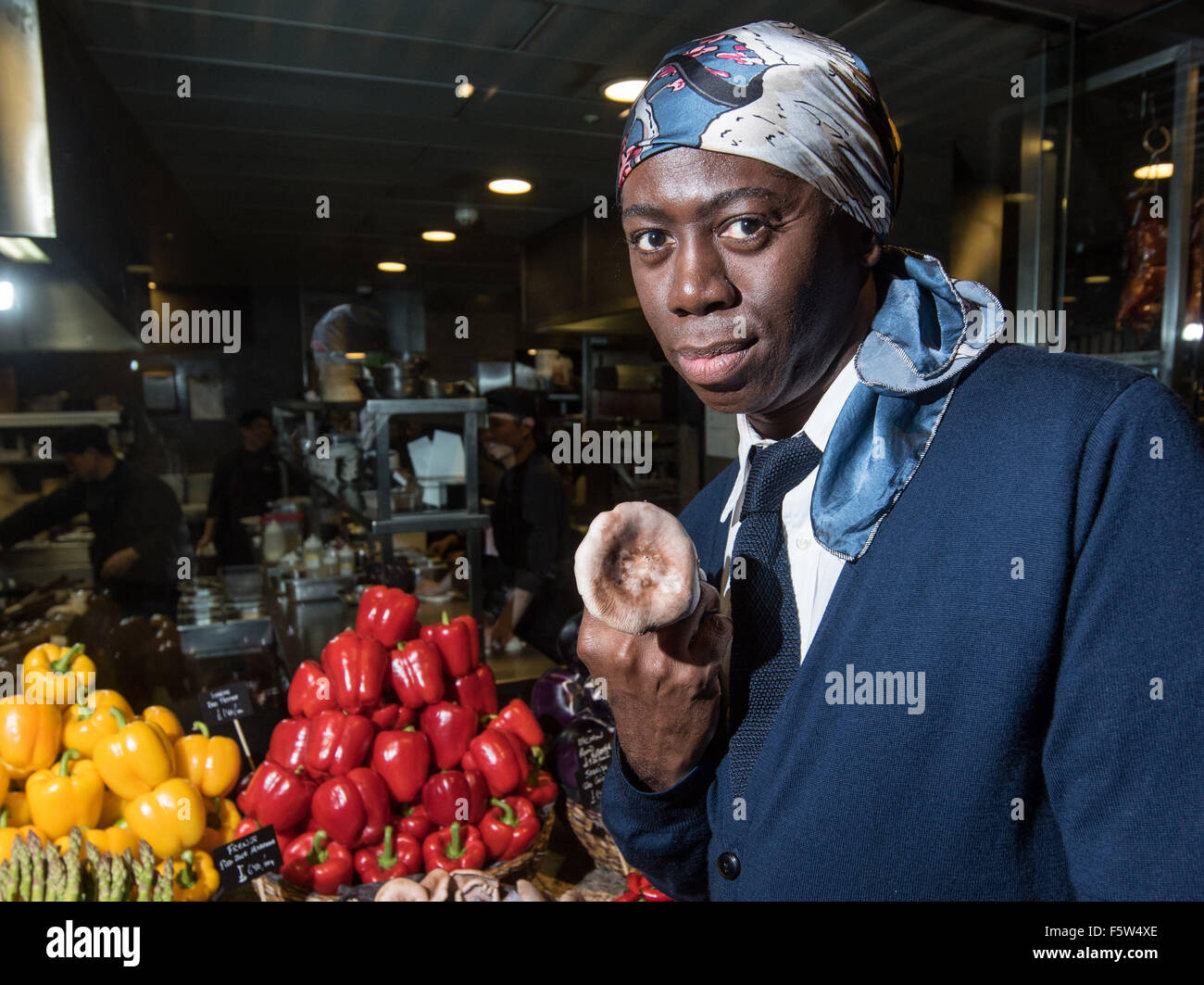 America's Next Top Model runway coach Miss J. out and about at Novikov ...