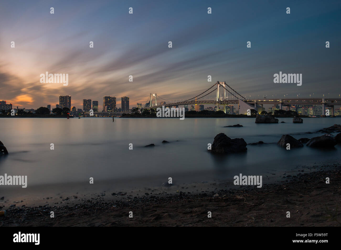 Odaiba, Tokyo Bay, Japan Stock Photo - Alamy