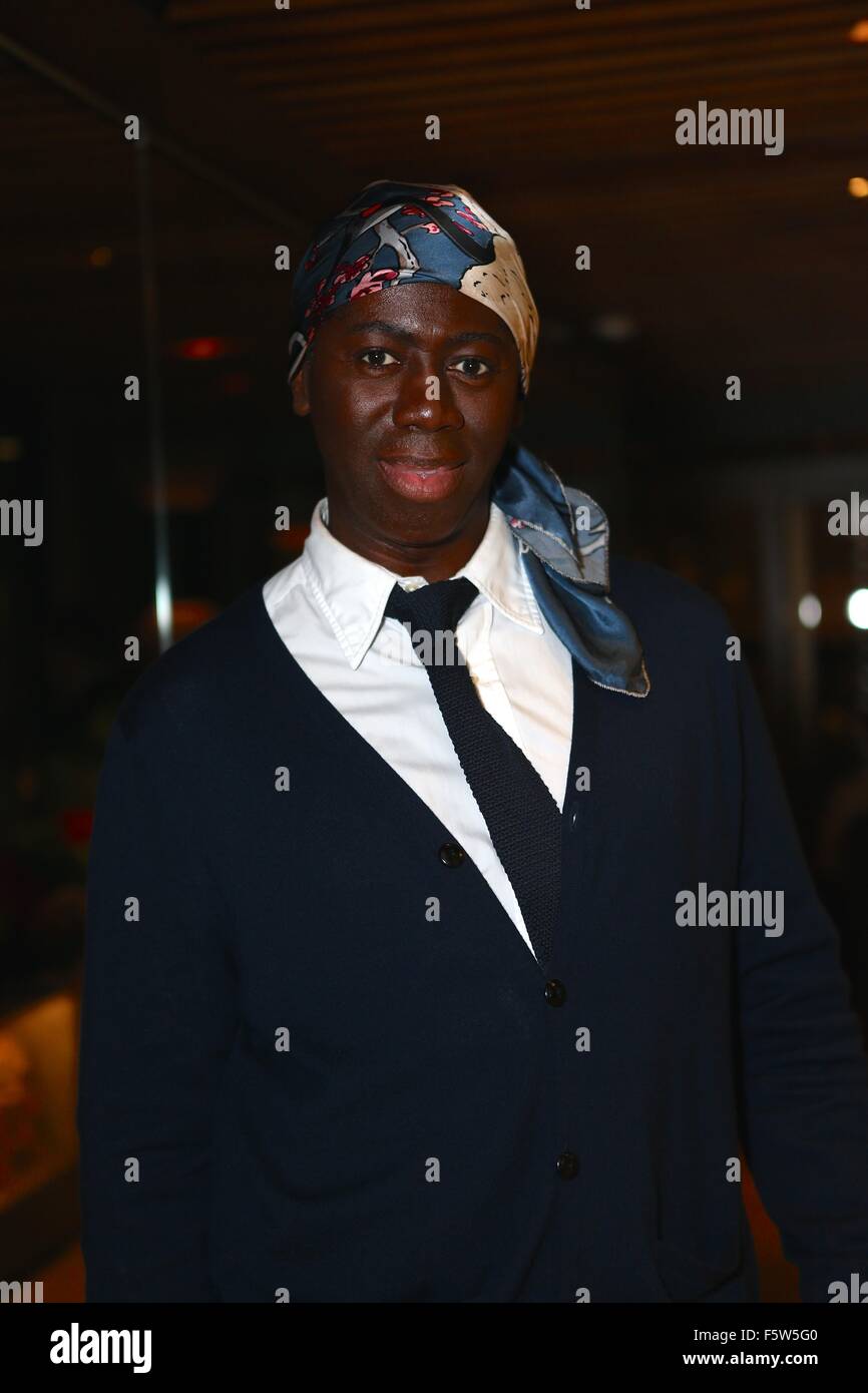 Miss J who is currently filming Supermodel in London arrives at Novikov ...