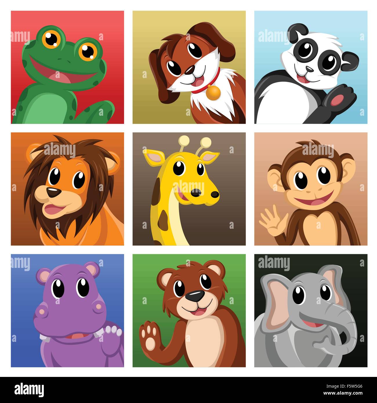 Animals Waving High Resolution Stock Photography and Images - Alamy