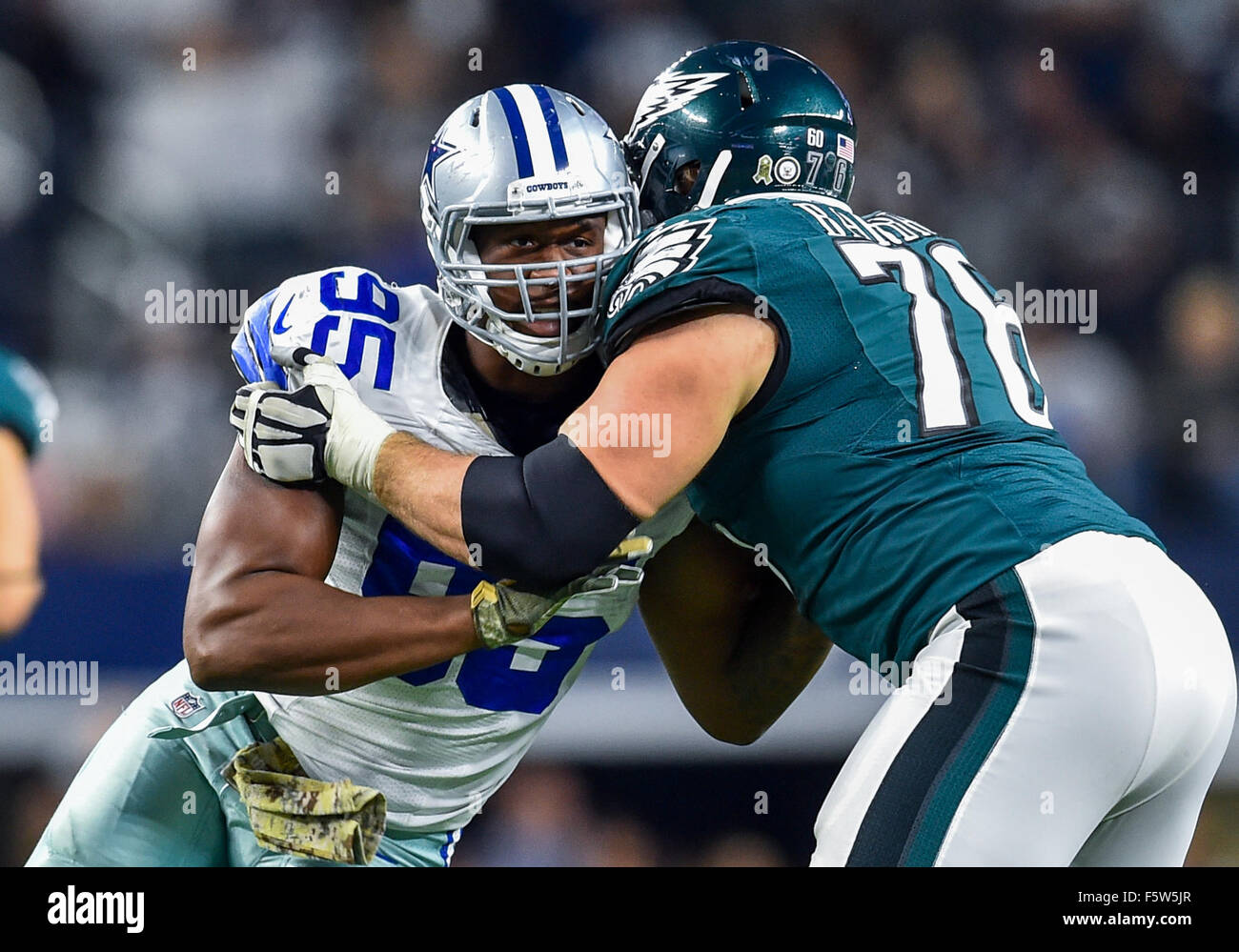 November 08th, 2015:.Dallas Cowboys defensive tackle David Irving (95 ...