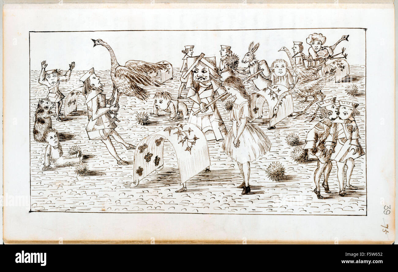 Alice In Wonderland Queen Croquet at Edward Padgett blog