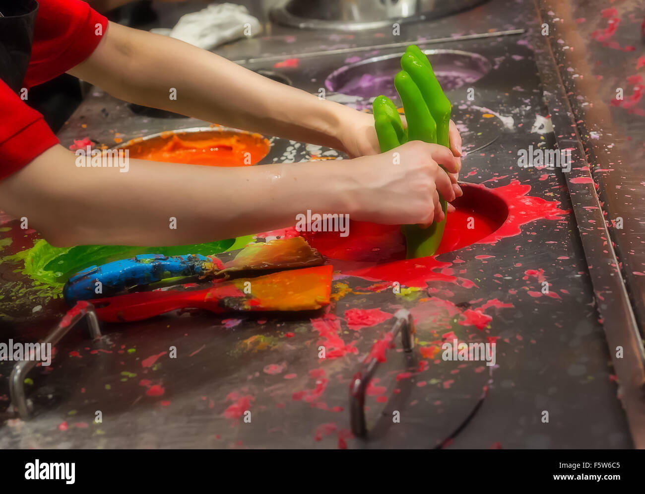 Wax hand hi-res stock photography and images - Alamy
