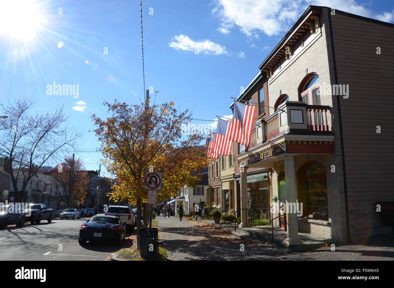 cold spring village new york in fall Stock Photo - Alamy