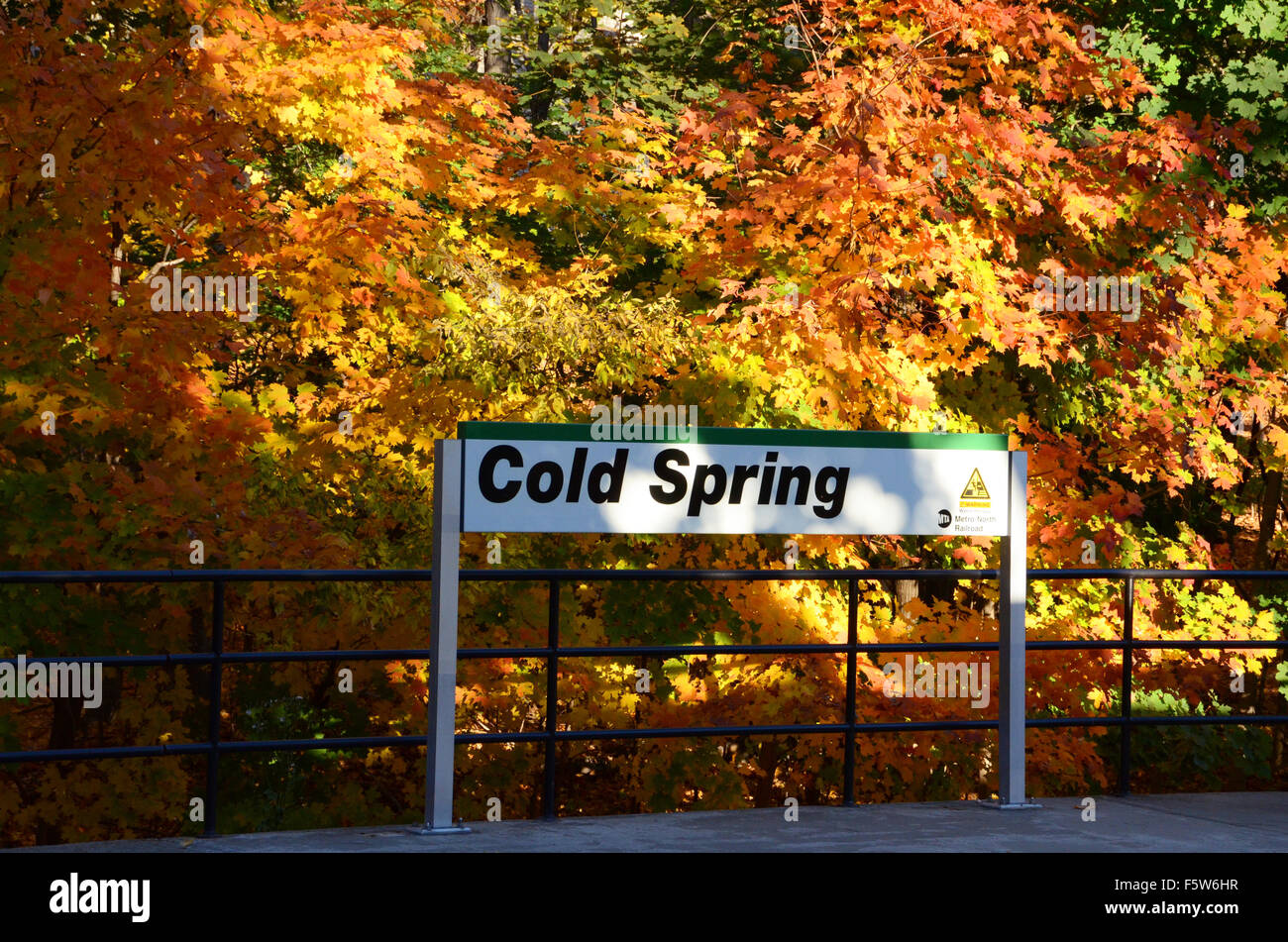 cold spring village new york in fall Stock Photo - Alamy
