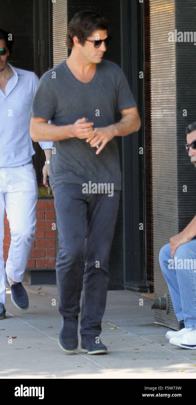 Oil heir Brandon Davis has lunch in Beverly Hills Featuring: Brandon ...