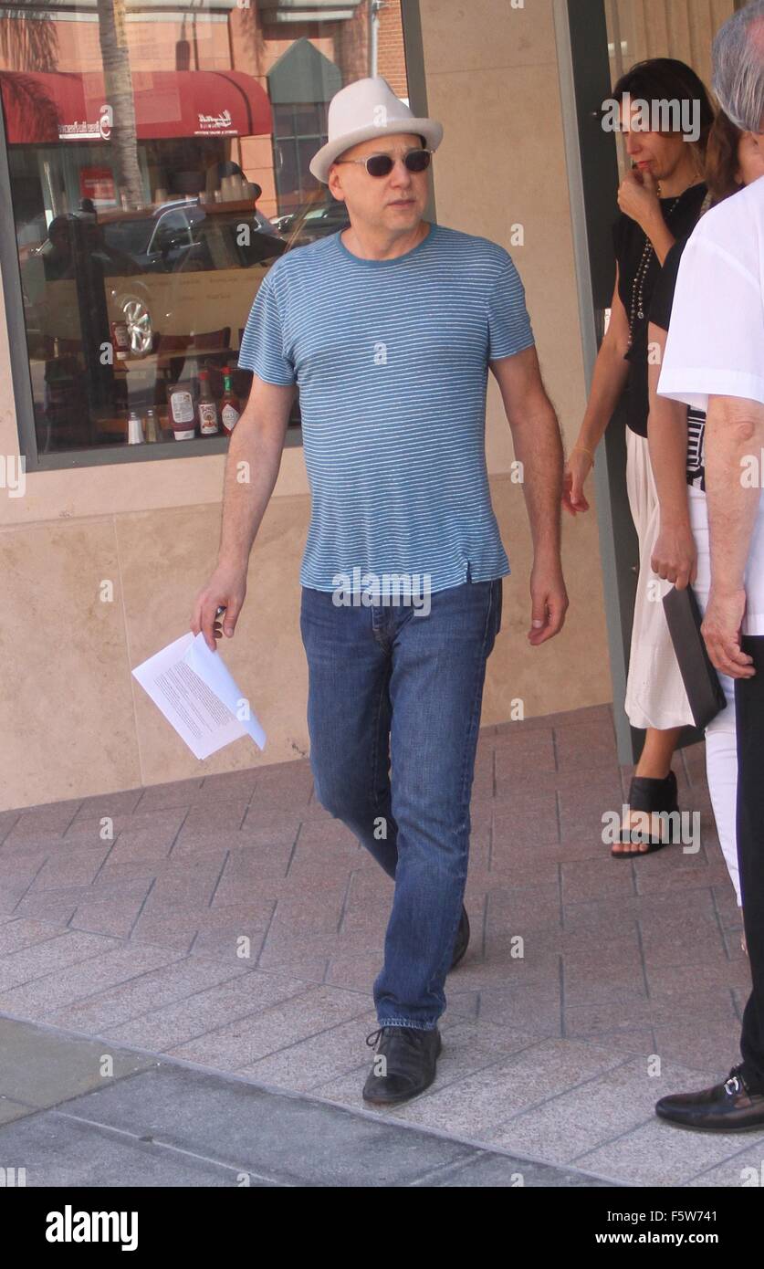 Californication actor Evan Handler shopping in Beverly Hills Featuring: Evan Handler Where: Los ...