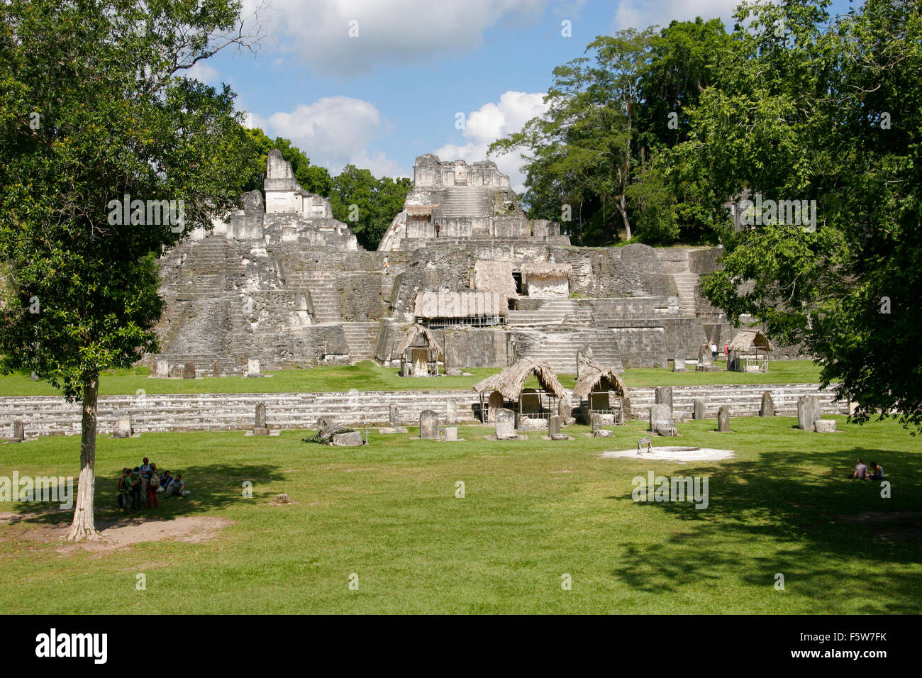 Mayan pyramid in Tikal, Guatemala, South America Stock Photo - Alamy