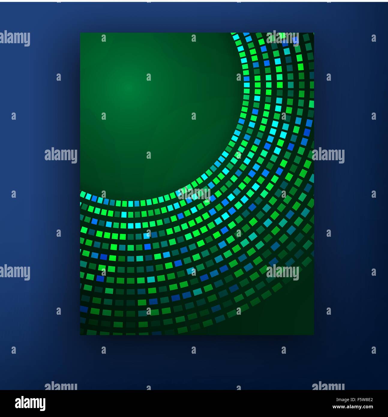 Vector green brochure design set Stock Vector Image & Art - Alamy
