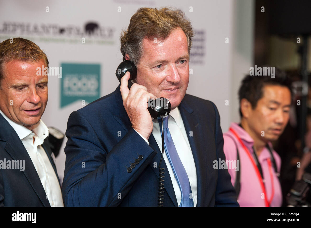 BGC Annual Global Charity Day held at Canary Wharf. Featuring: Piers ...