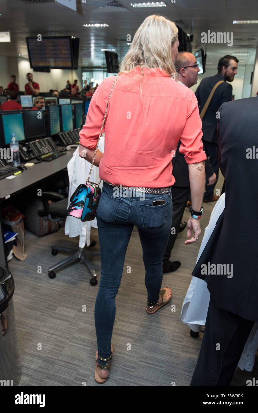 BGC Annual Global Charity Day held at Canary Wharf. Featuring: Jodie ...