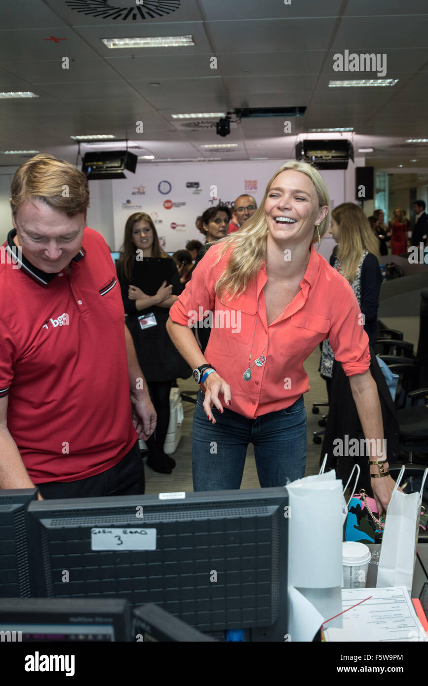 BGC Annual Global Charity Day held at Canary Wharf. Featuring: Jodie ...