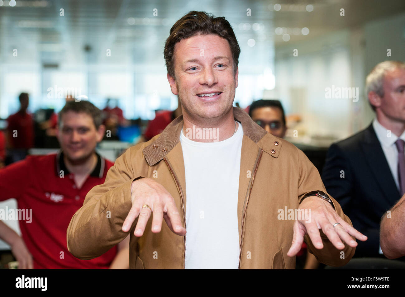 BGC Annual Global Charity Day held at Canary Wharf. Featuring: Jamie ...