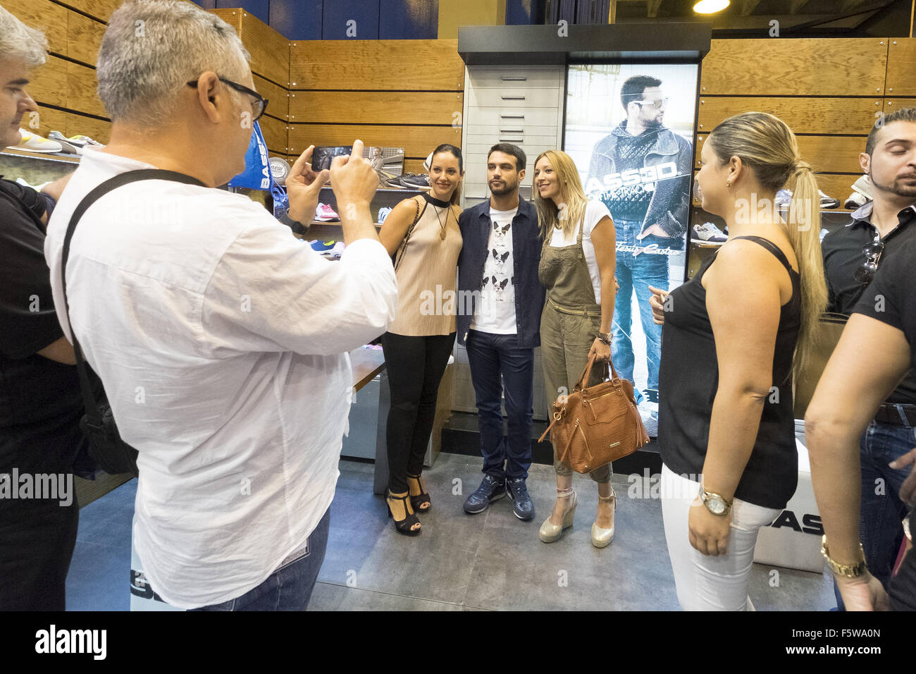Actor Jesús Castro is presented as the face of sport shoes brand ...