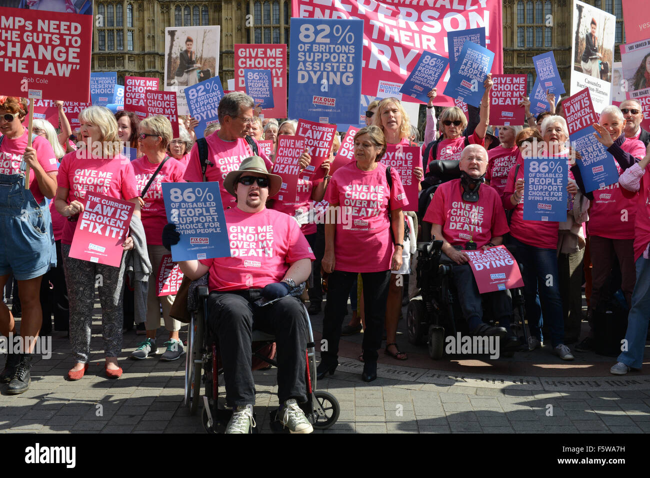 Assisted dying protest hi-res stock photography and images - Alamy