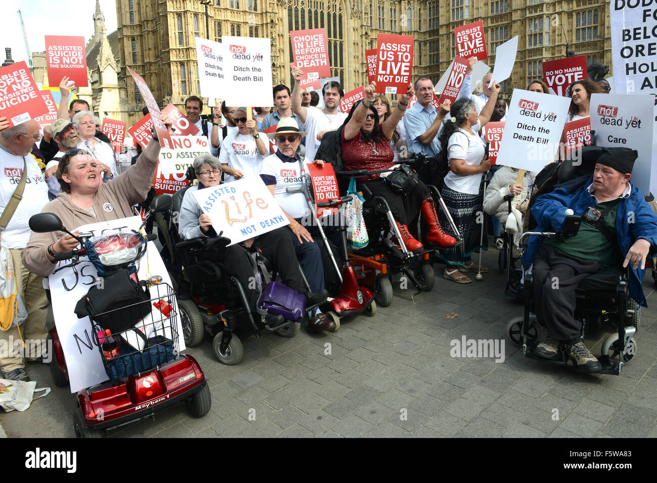 Assisted dying protest hi-res stock photography and images - Alamy