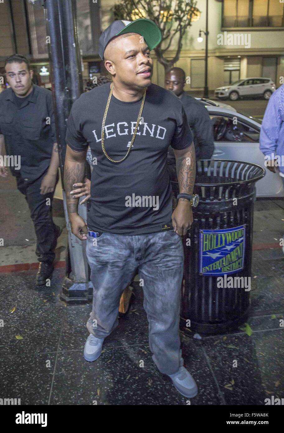 Curtis Young, son of Dr. Dre, arriving for his live performance at ...