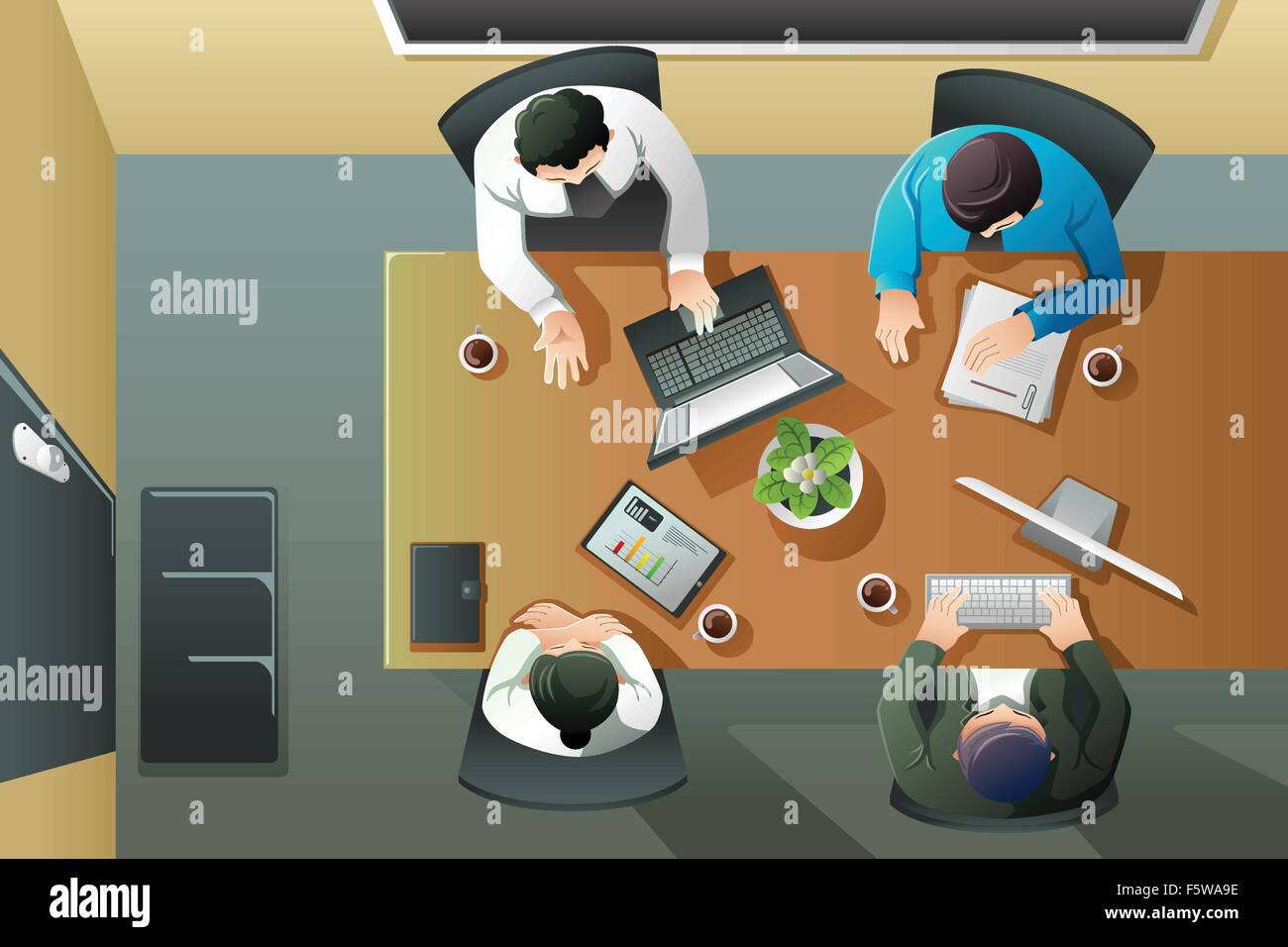 Overhead vector vectors hi-res stock photography and images - Alamy