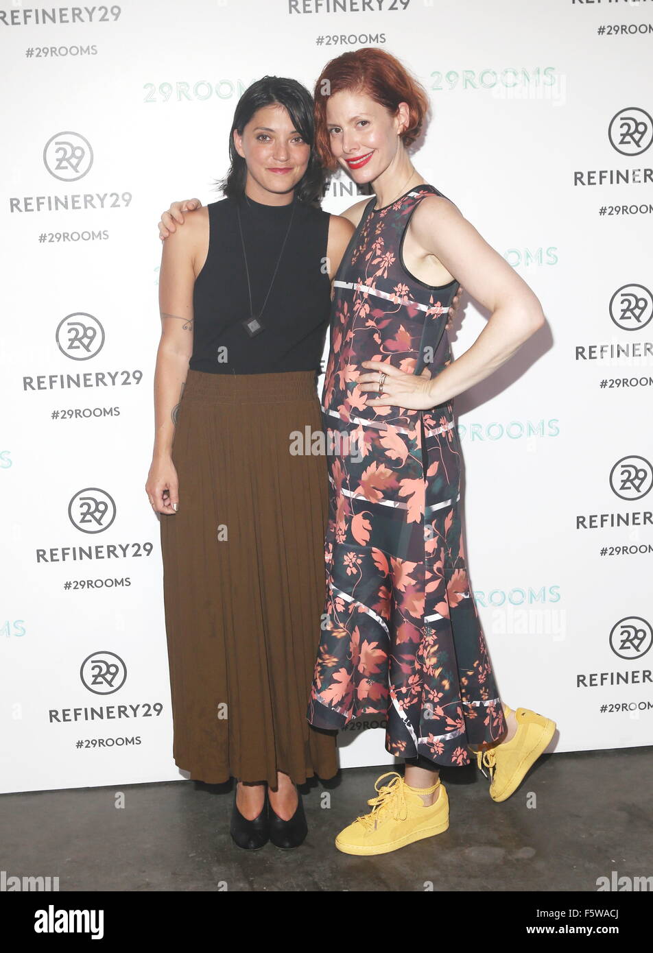 Opening night of Refinery29's '29Rooms' - Arrivals Featuring: Guest ...