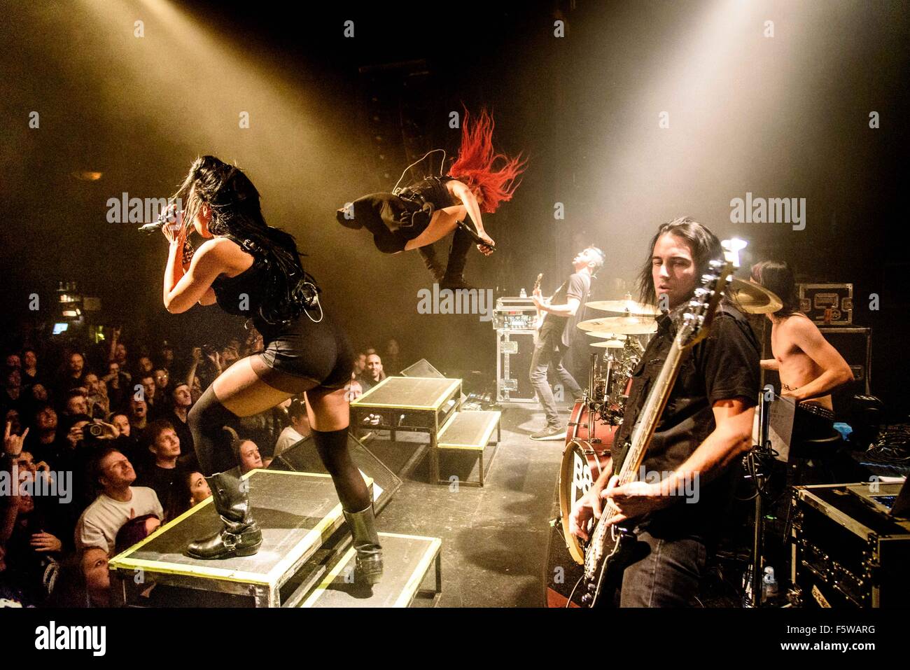 Nov. 8, 2015 - Toronto, Ontario, Canada - American metal band Butcher ...