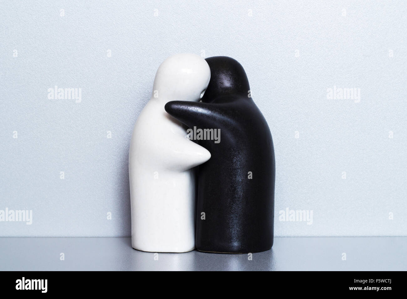 Two ceramic figures Stock Photo - Alamy