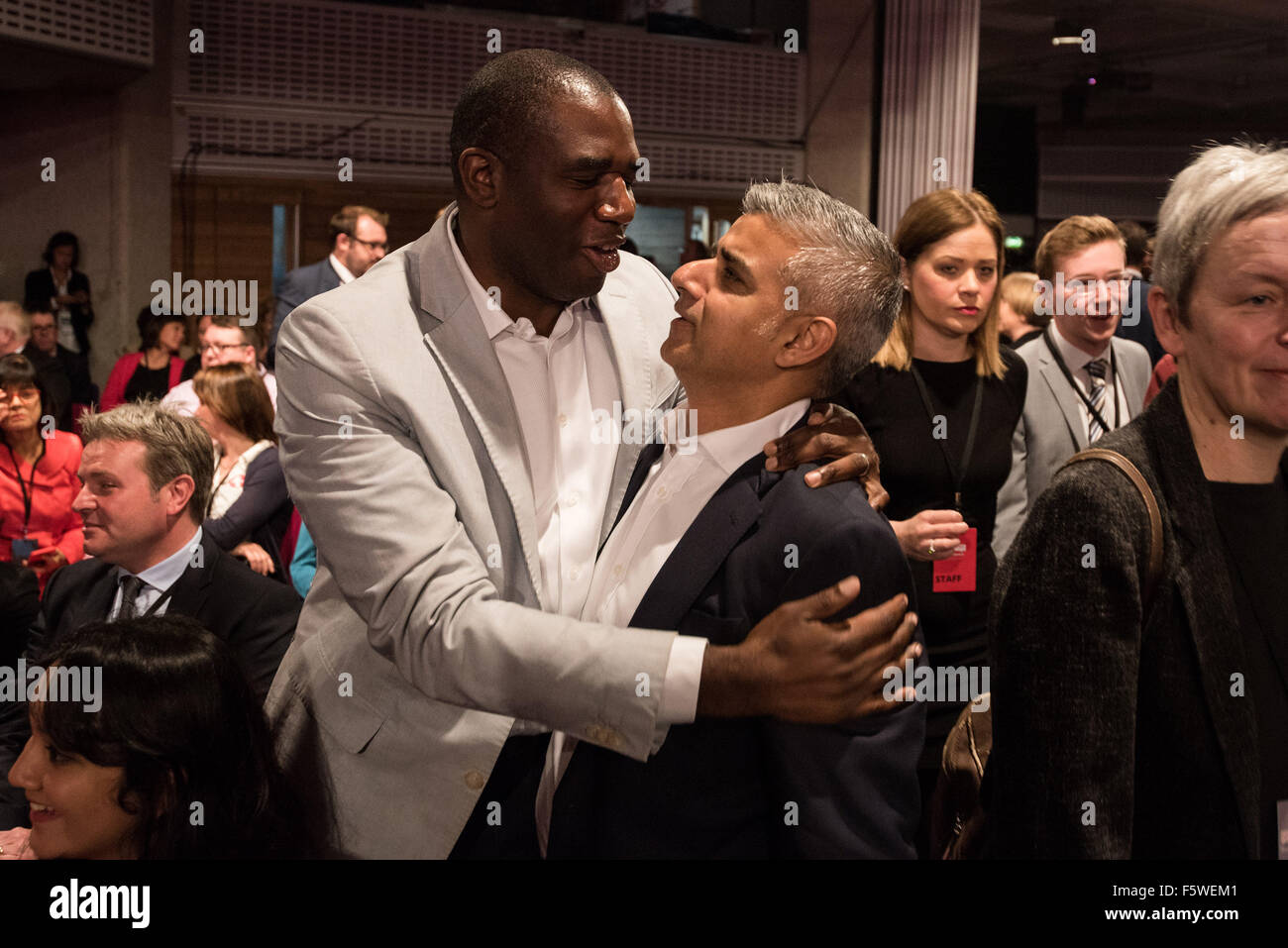 Labour Party leader election results announcement held at the Queen ...
