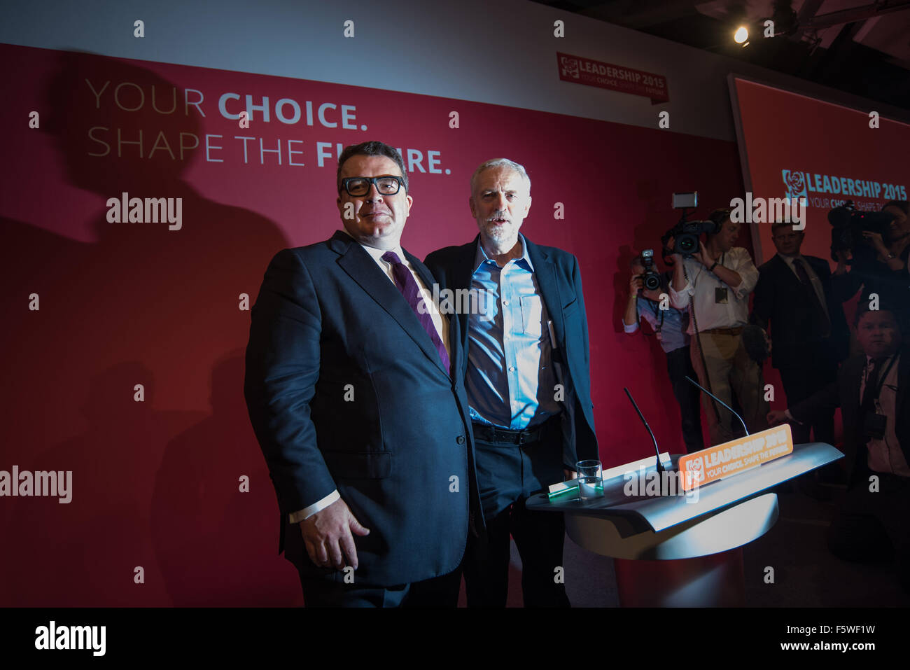 Labour Party leader election results announcement held at the Queen ...