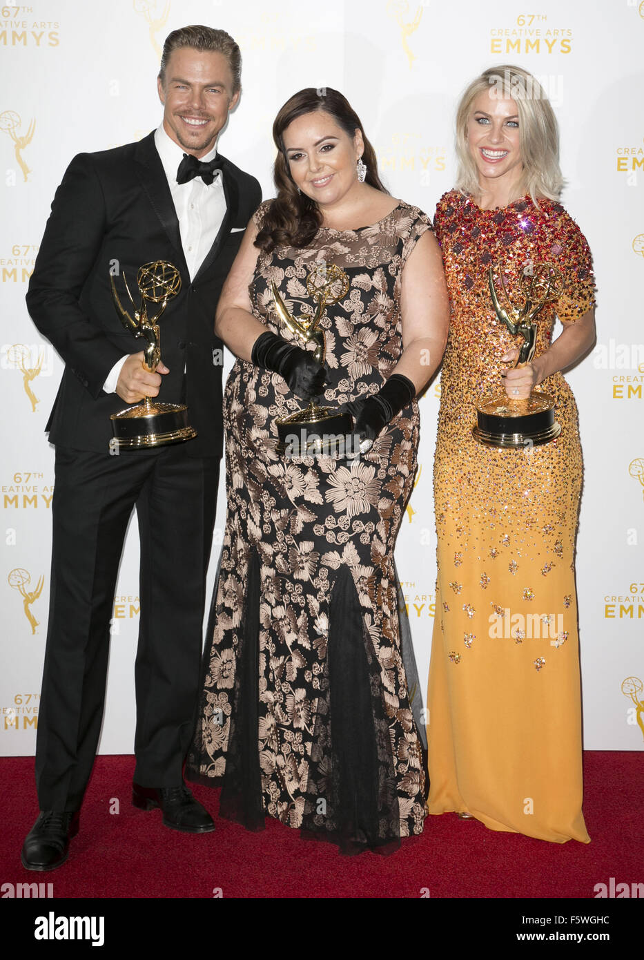 2015 Creative Arts Emmy Awards at Microsoft Theater- Press Room ...