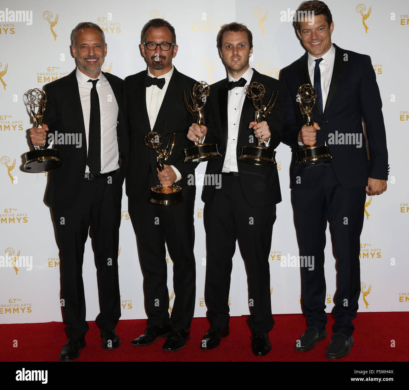 2015 Creative Arts Emmy Awards at Microsoft Theater- Press Room ...