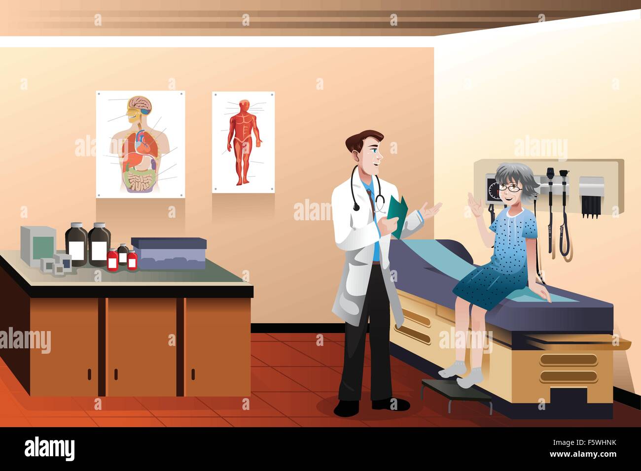 School Doctor Clipart