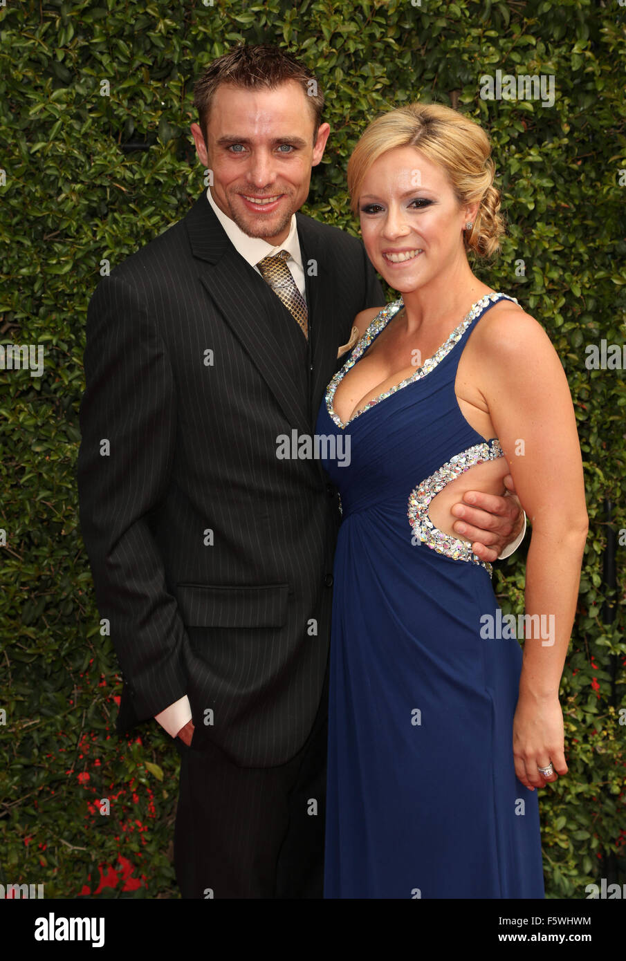 2015 Creative Arts Emmy Awards at Microsoft Theater - Arrivals Featuring: Jake Anderson, Jenna ...