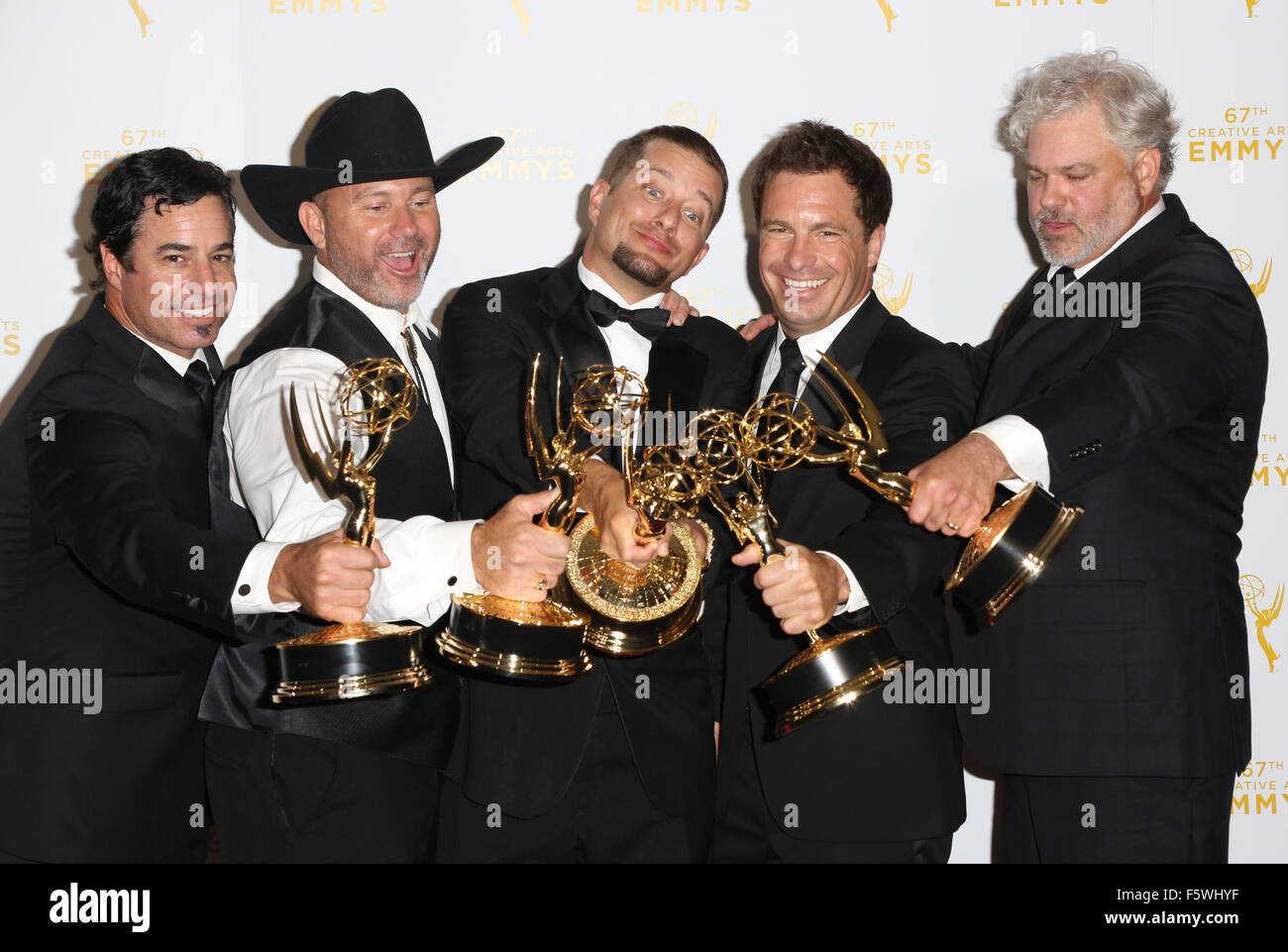 2015 Creative Arts Emmy Awards at Microsoft Theater- Press Room ...