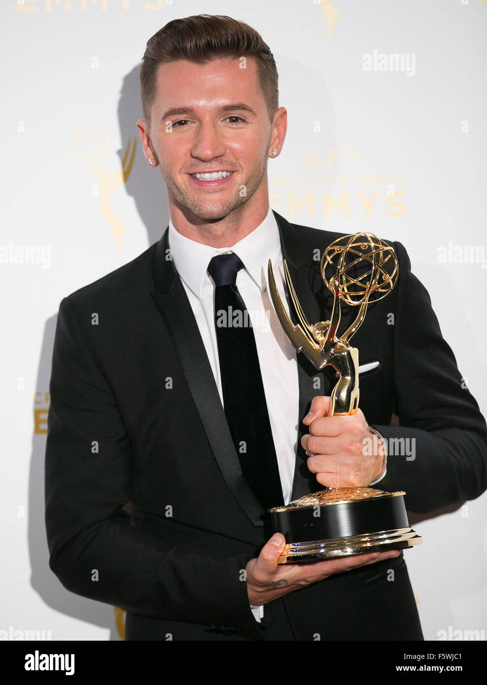 2015 Creative Arts Emmy Awards at Microsoft Theater- Press Room ...