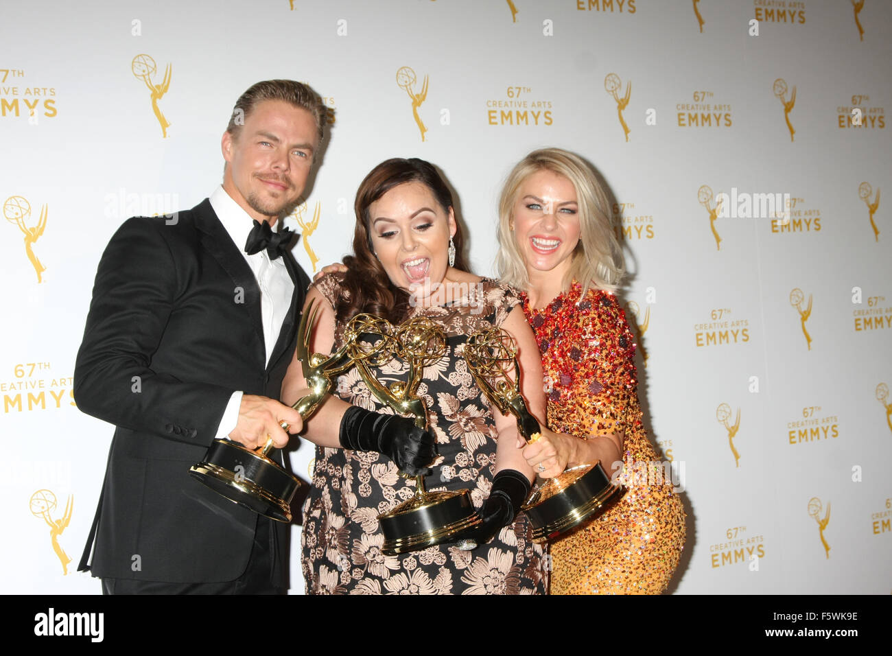 2015 Creative Arts Emmy Awards at Microsoft Theater- Press Room ...