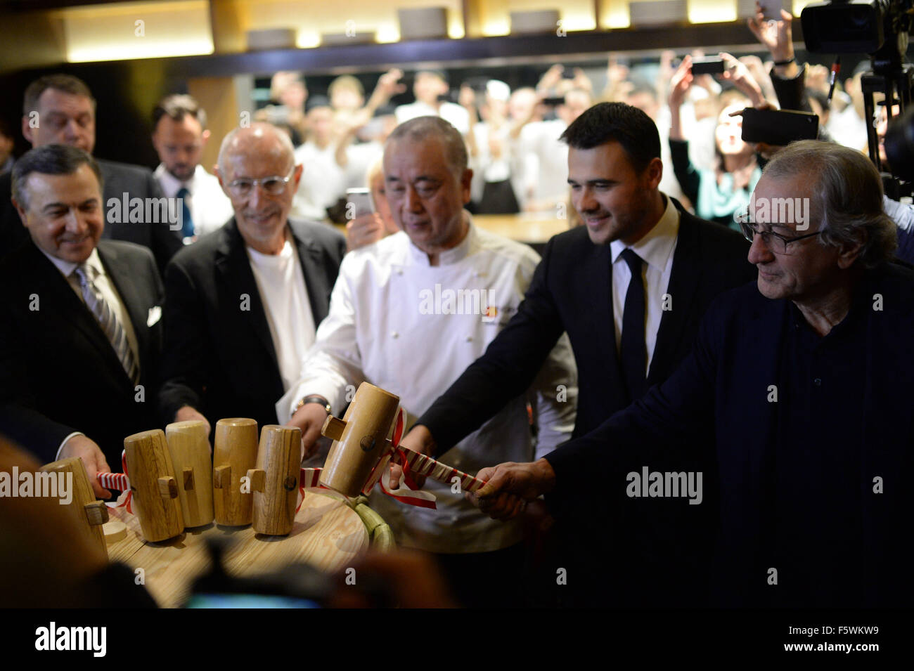 Krasnogorsk, Russia. 9th Nov, 2015. Japanese culinary Chef and Nobu ...