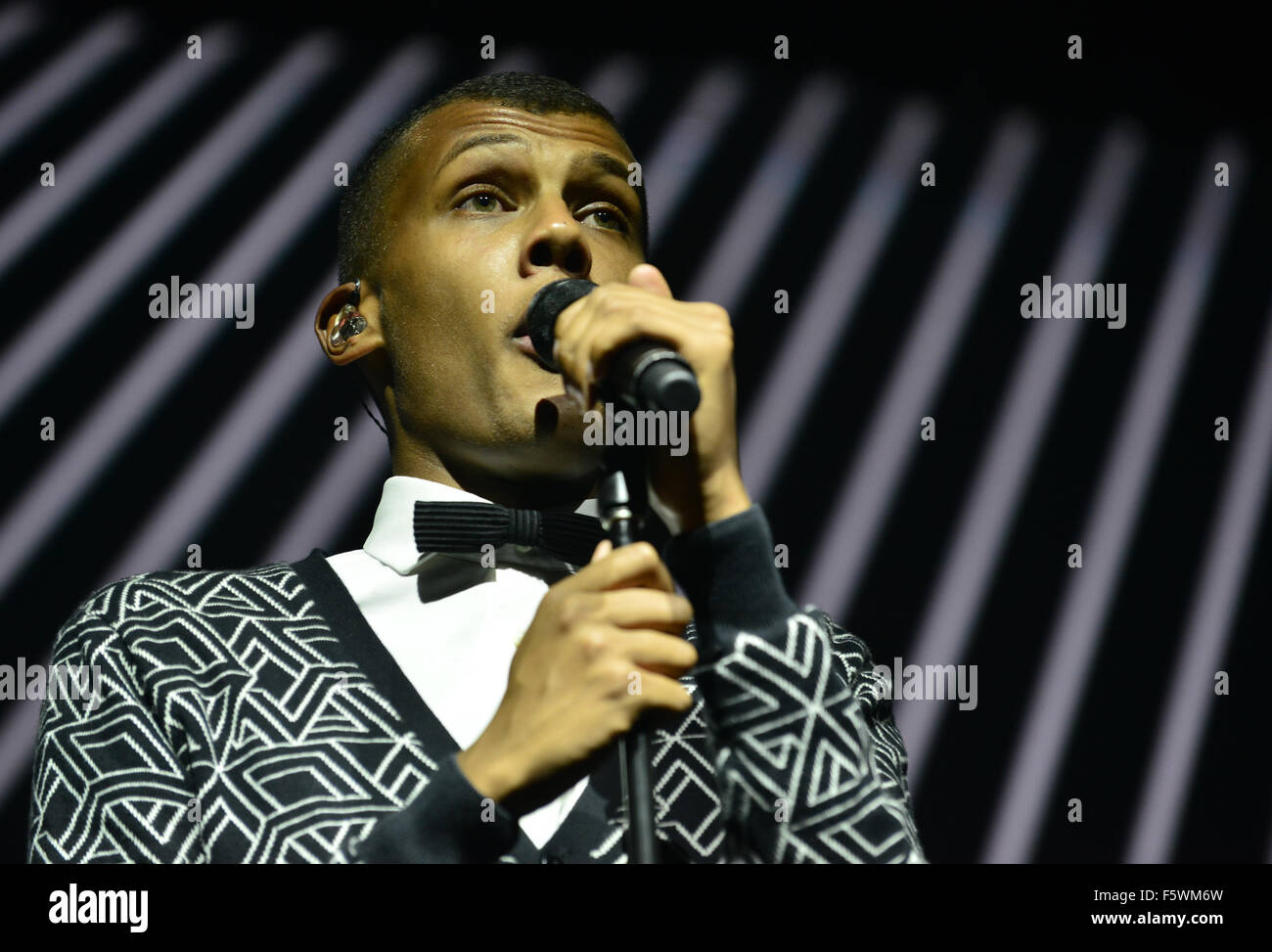 Stromae performs live in concert at the James L. Knight Center ...