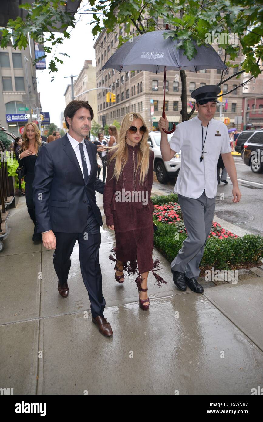 Rachel Zoe and Rodger Berman out and about with their children in New ...