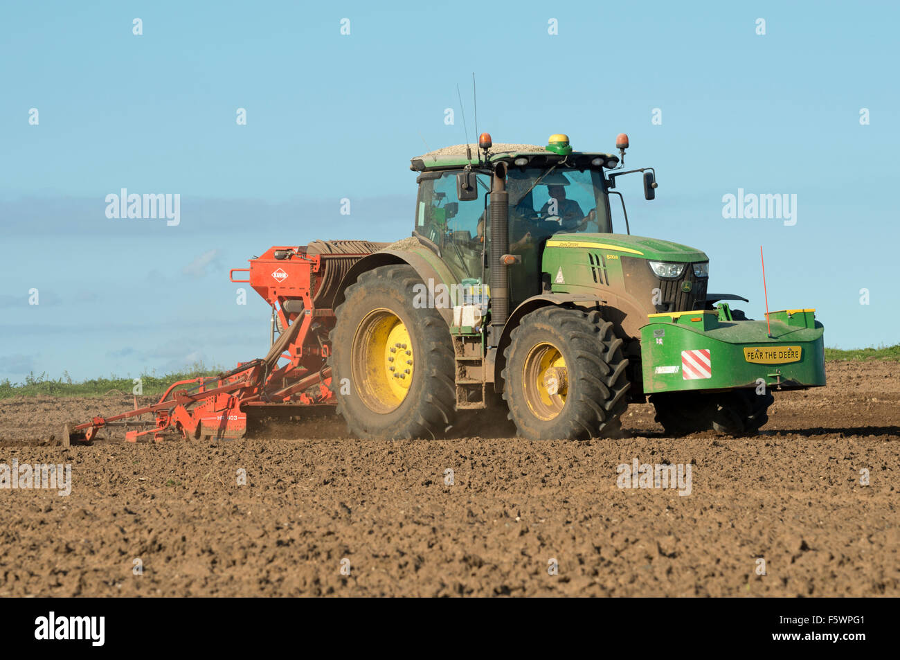 John deere 6210 tractor kuhn hi-res stock photography and images - Alamy