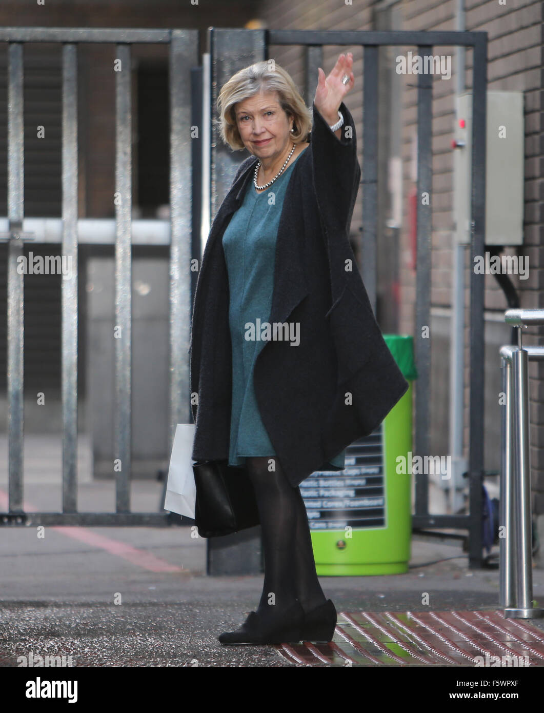 Anne Reid outside ITV Studios today Featuring: Anne Reid Where: London ...
