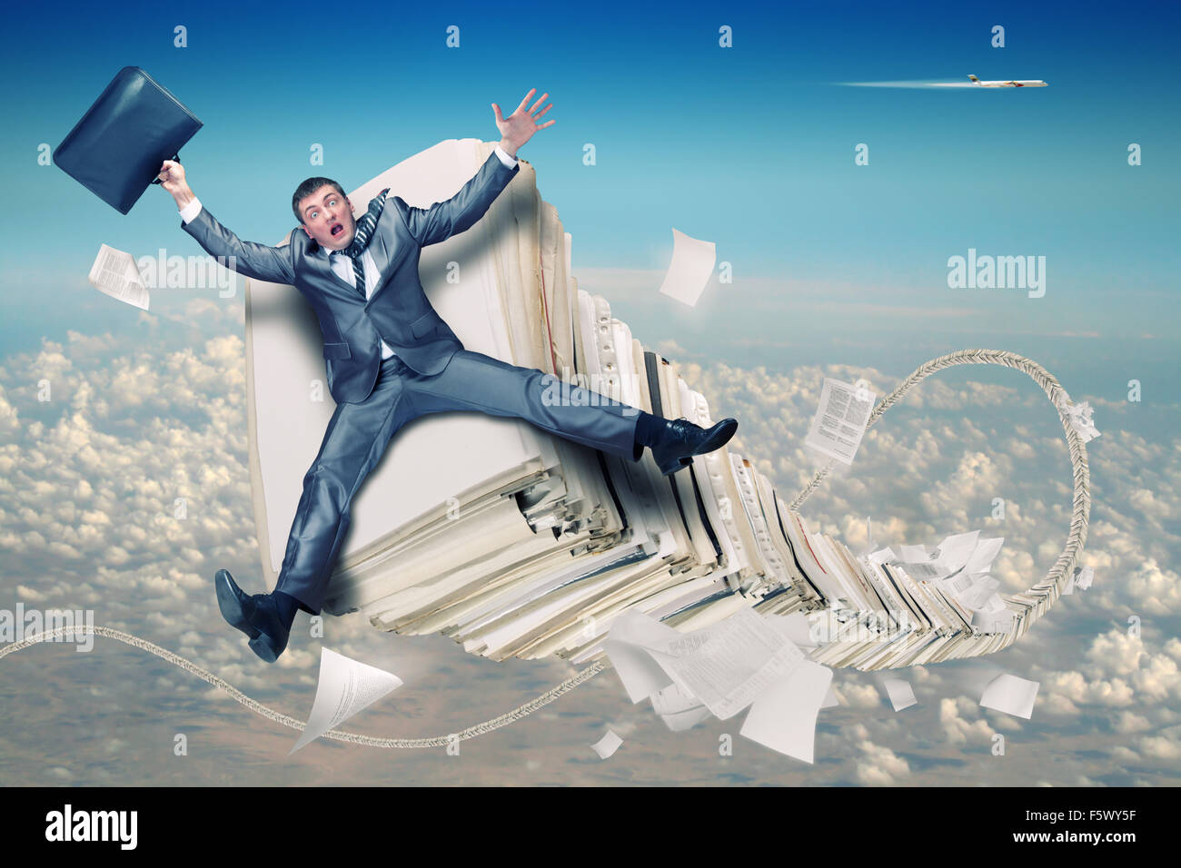 Huge stack of paperwork hi-res stock photography and images - Alamy